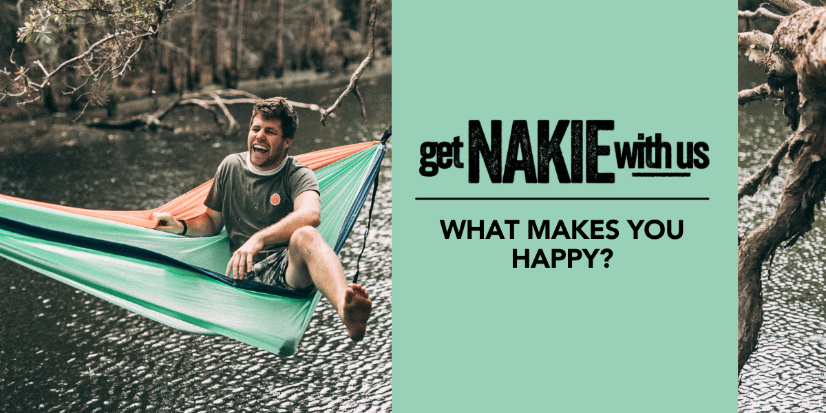 What makes you happy? | Free Shipping over $50 | NAKIE — Nakie - Australia