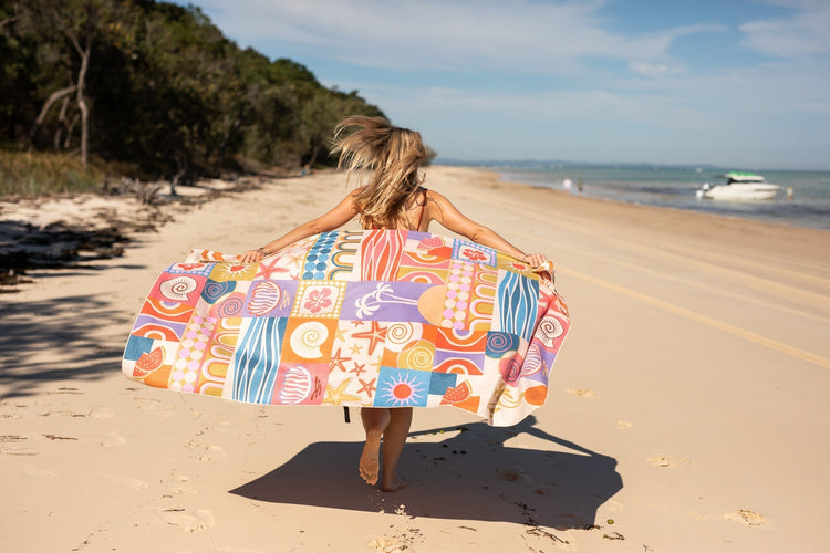 The Best Travel Beach Towel for Adults & Kids | Free Shipping over $50 ...